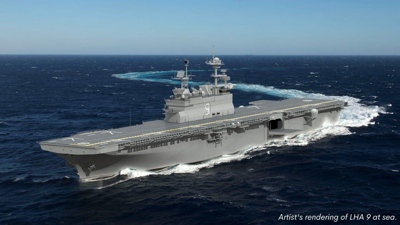 US Navy’s America-class amphibious assault ship LHA 9 to be named ...