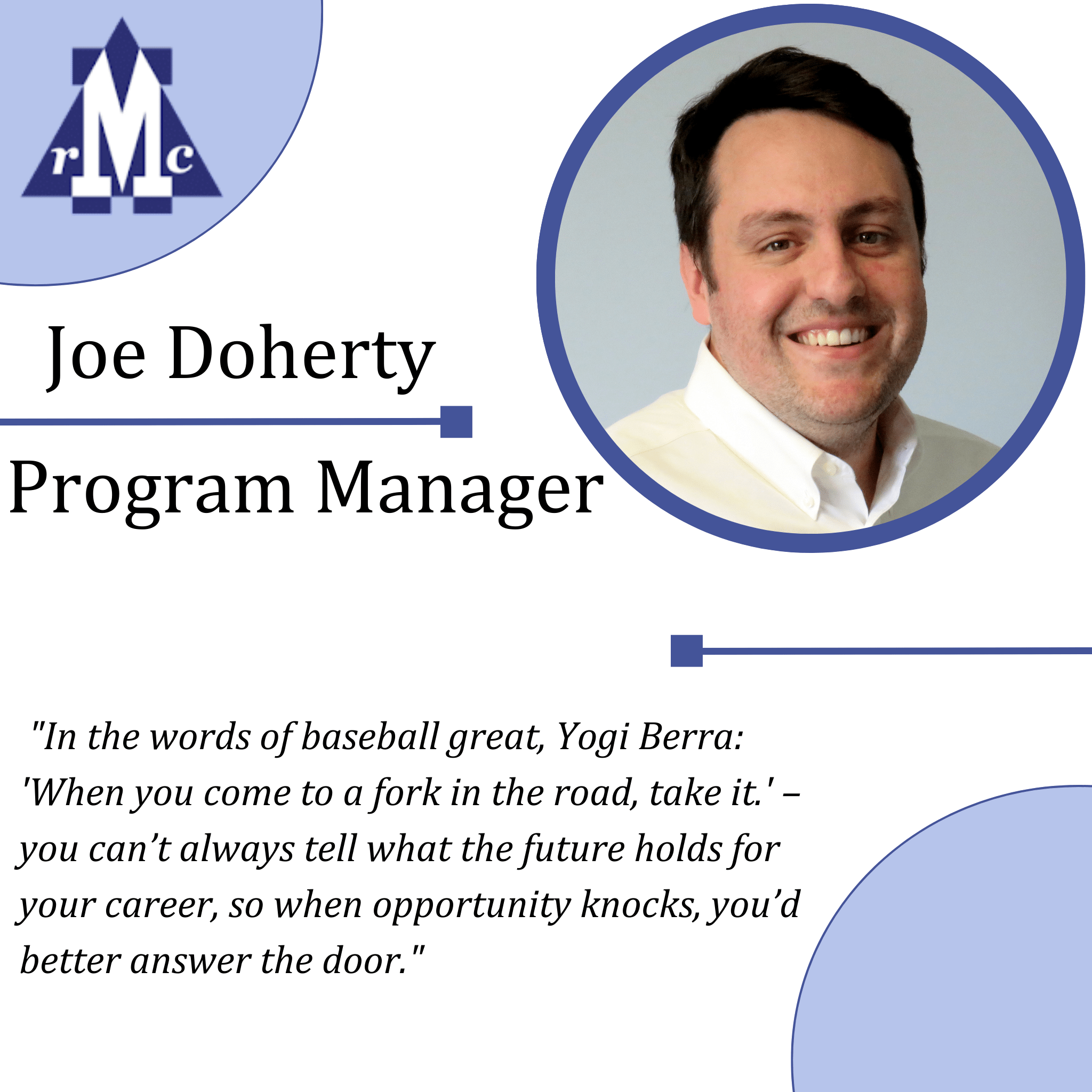 Employee Profile | Joe Doherty - McLaughlin Research Corporation